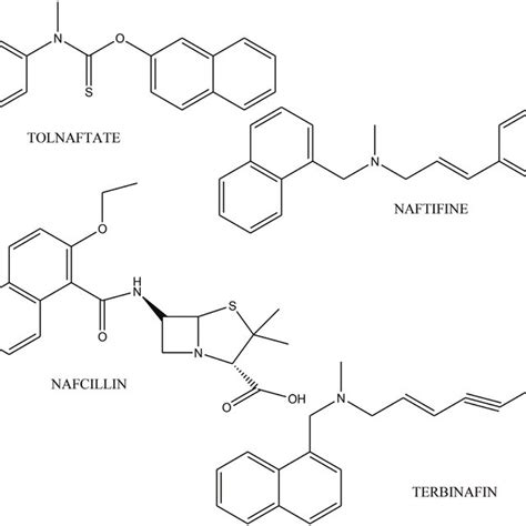 Structure Of Clinically Used Imine Group Containing Drugs Download