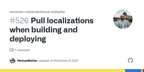 Pull Localizations When Building And Deploying · Issue 526 · Common Voicesentence Collector