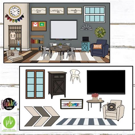 Bitmoji Classroom Bitmoji Template Digital Classroom Etsy