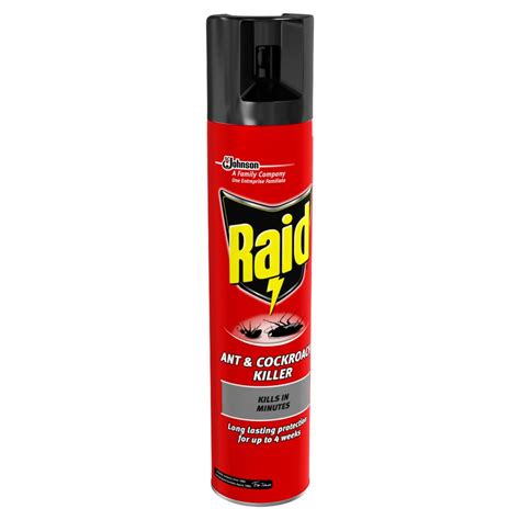 Raid Ant And Cockroach Insect Killer Aerosol Spray 300ml Bb Foodservice