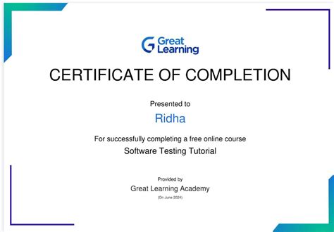 Ridha R On Linkedin Softwaretesting Learningjourney Greatlearningacademy