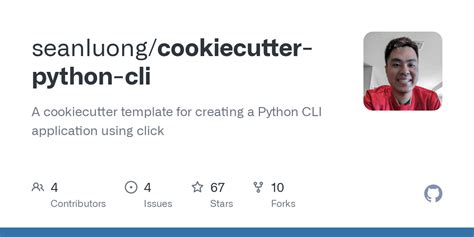 GitHub Seanluong Cookiecutter Python Cli A Cookiecutter Template For