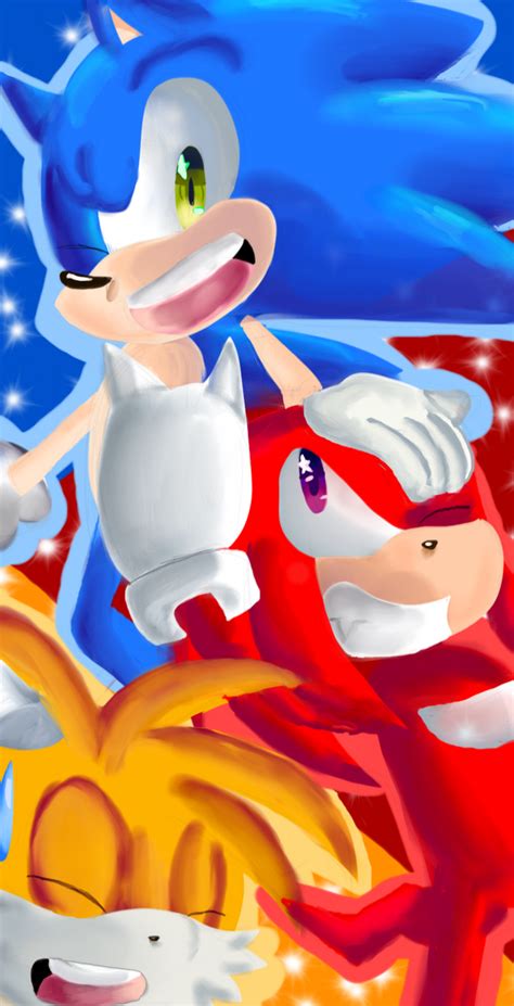 Sonic Tails Knuckles Fan Art