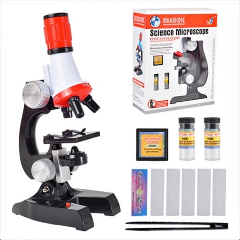 과학학습용 현미경세트1200배율