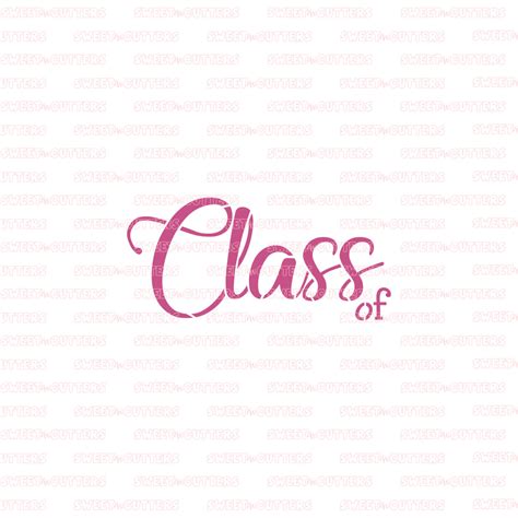 Class Of Stencil Sweet4ucutters