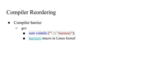 Prerequisite Knowledge For Shared Memory Concurrency Ppt