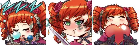 Commission Amy Emotes By Ewder On Deviantart