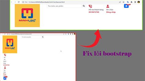 Fix Lỗi Bootstrap Không Dàn Hàng Ngang