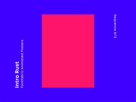 Fontfabric Animated Posters Intro Rust By Fontfabric On Dribbble