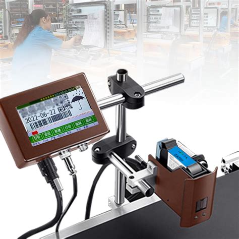 Industrial Inkjet Printerin Line Inkjet Coder 127mm254mm Date