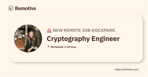 Hiring Cryptography Engineer Dcspark