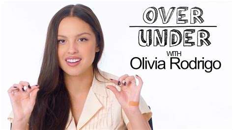 Watch Olivia Rodrigo Rates Heartbreak High Heels And Going To Therapy