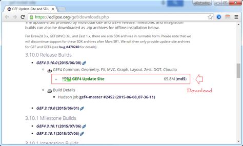Install GEF For Eclipse
