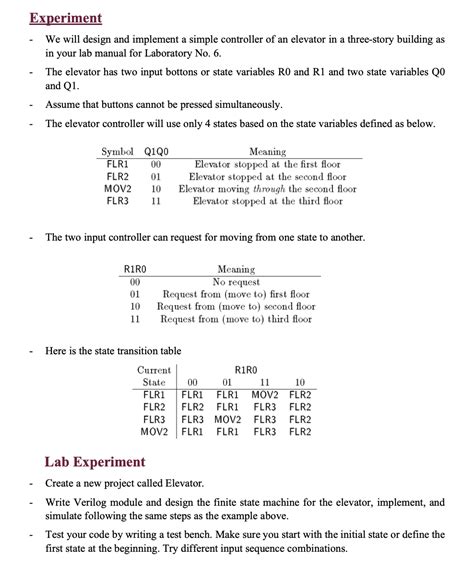 Experiment We Will Design And Implement A Simple Chegg Com