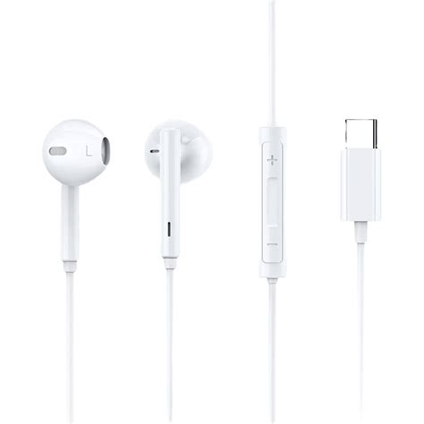 [ Mcdodo Digital Earphone ] หูฟังแบบมีสาย Type C มีไมค์ในตัว มาพร้อมกับปุ่มเพิ่มลดเสียง หูฟัง
