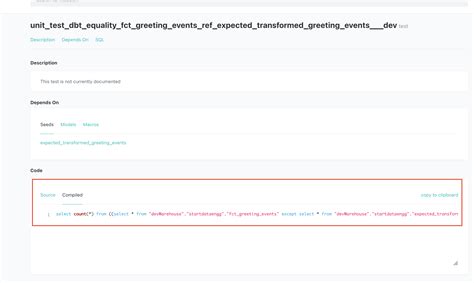 how to unit test sql transforms in dbt · start data engineering