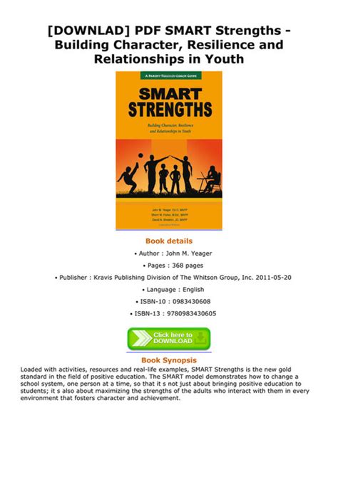 Clayton Downlad Pdf Smart Strengths Building Character Resilience And