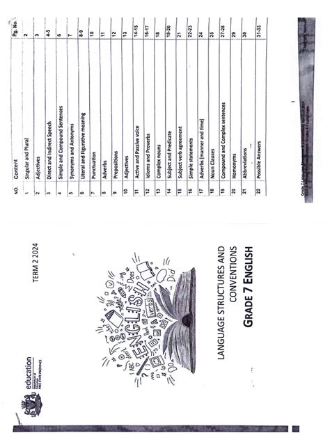 English Language Structures And Conventions Pdf