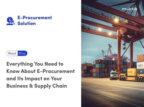What Is E Procurement Its Impact On Business And Supply Chain