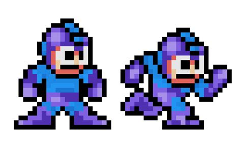 Pixilart Mega Man 16 Bit By Nintendo Fan