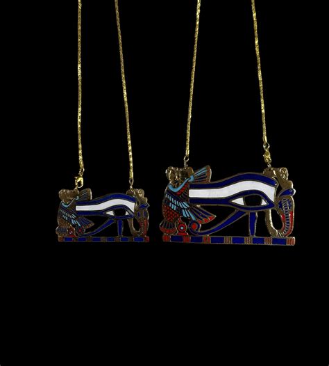 Eye Of Horus Pendant Brass Son Of The Pharaoh