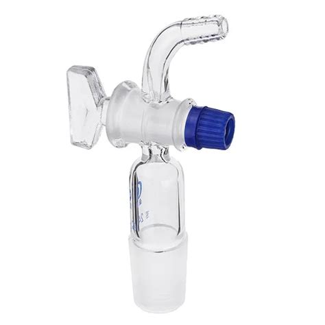2429 Glass Adapter Vacuum Flow Control Adapter With Glass Stopcock