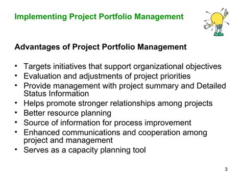 Implementing Project Portfolio Management Ppt