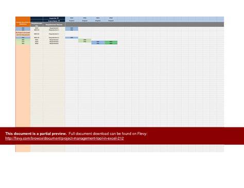 Project Management Tool In Excel Excel Slideshow View