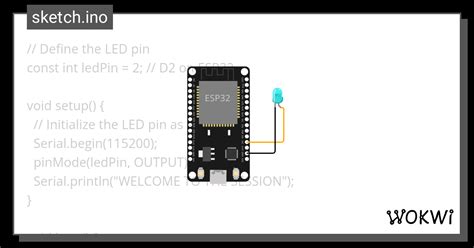 Ledchat Wokwi Esp32 Stm32 Arduino Simulator