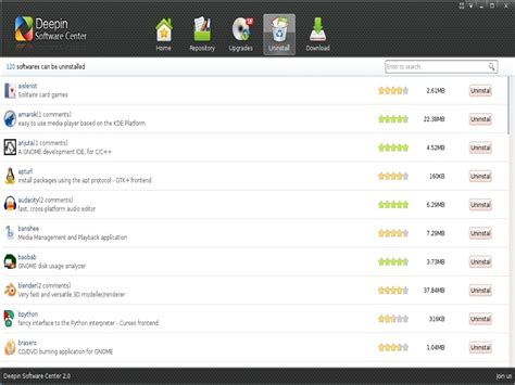 Deepin Software Centre Gui Software Frontend Done Right
