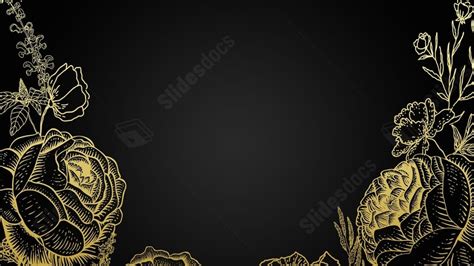 Beautiful Black Powerpoint Background Collection For Stunning Presentation