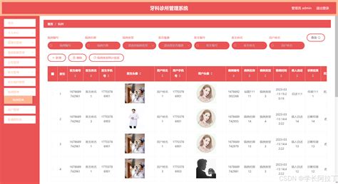 Java毕业设计 基于springboot的牙科诊所管理系统【代码论文ppt】牙科诊所管理系统数据字典 Csdn博客