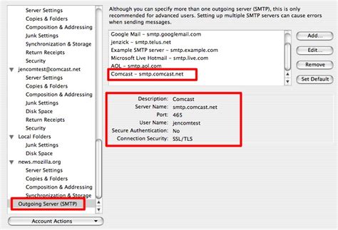 cannot send messages thunderbird help
