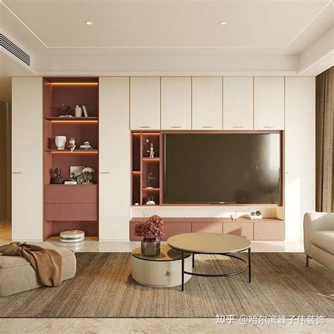 满墙电视柜最新款高级感 知乎