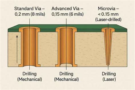 Whats The Smallest Via Size Most Pcb Fabricators Can Handle Magellan Circuits Top Quality
