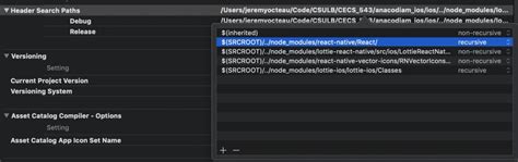 React Native Compilation Error After Linking Lottie Ios Stack Overflow