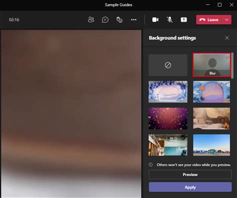 How To Change Background In Microsoft Teams Before A Meeting At Erin