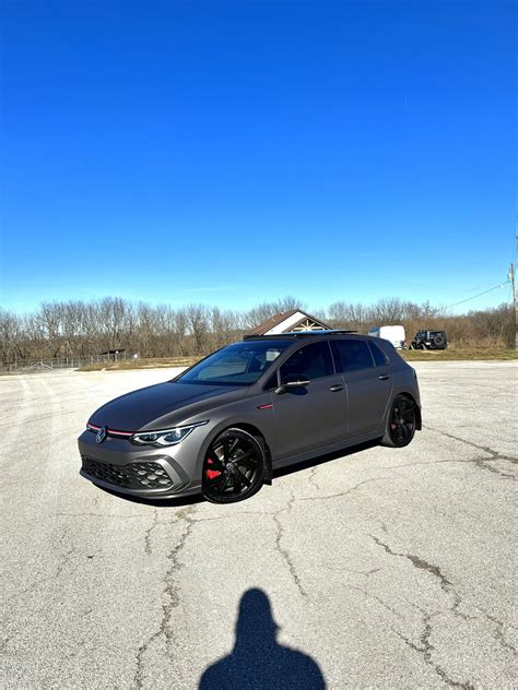 I Just Wrapped My New Mk8 Gti In Avery Matte Charcoal Metallic Rgolfgti
