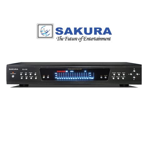 Sakura Eq 105 10 Band Digital Graphic Equalizer W Remote Shopee