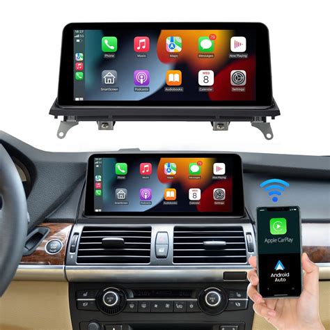 10 25 Inch Touch Screen Car For Bmw X5 X6 E70 E71ccc System Supports