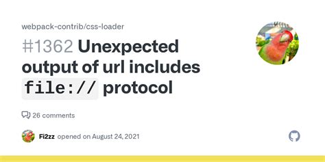 unexpected output of url includes `file ` protocol · issue 1362