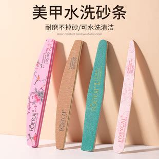 美甲搓条可水洗耐磨砂条不掉砂打磨条修型挫条美甲工具指甲锉 阿里巴巴