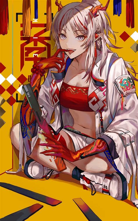 Nian Arknights Drawn By Colv Danbooru