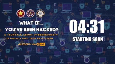 What If Youve Been Hacked A Techtalk About Cybersecurity Web Conference Computer
