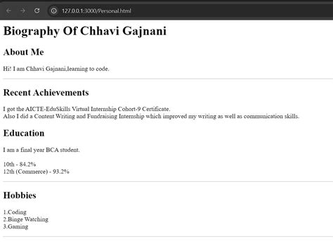 chhavi gajnani on linkedin webdevelopment learning nexuscourse learningjourney nexus