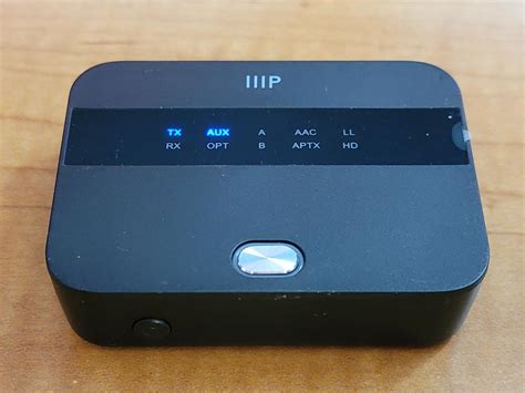 Monoprice Bluetooth 5 Long Range Transmitter And Receiver Turns Any Audio Device Into A