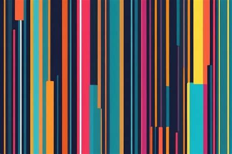 Premium Photo Vibrant Parallel Lines Abstract Geometric Pattern For Fashion Concepts