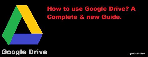 How To Use Google Drive Step By Step Guide With Pictures How To