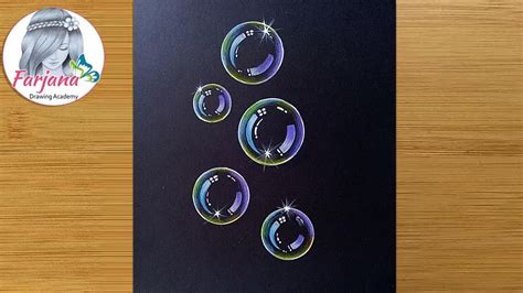 How To Draw Bubbles Easily Step By Step Bubbles Drawing Tutorial