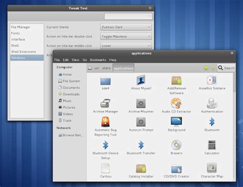 Zukitwo A Beautiful Gnome23shell Theme Pack ~ Web Upd8 Ubuntu